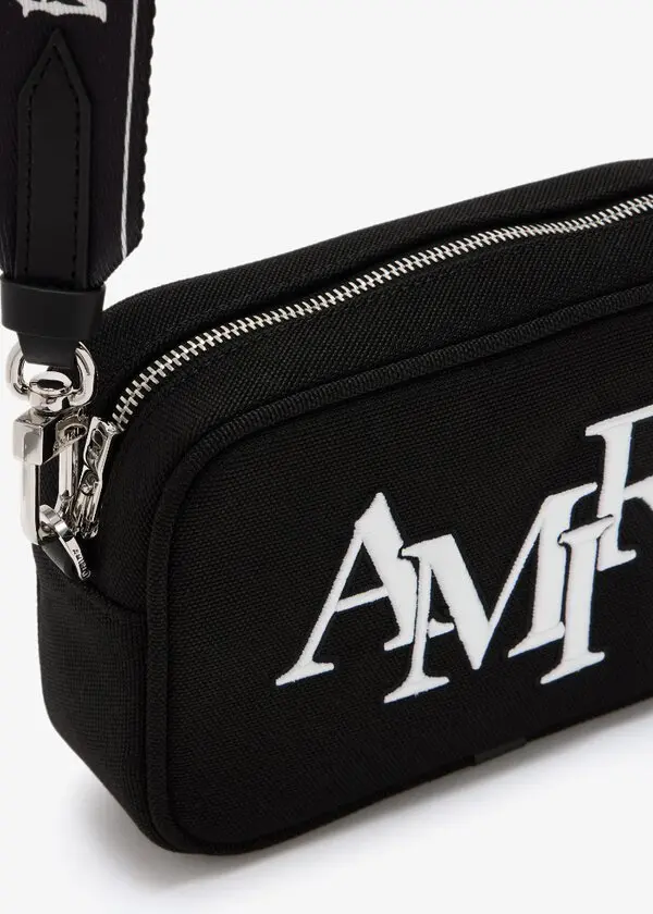 Amiri Logo Embroidered Staggered Messenger Bag
