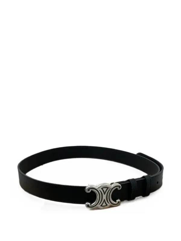 Celine Triomphe Leather Belt - Multicolor