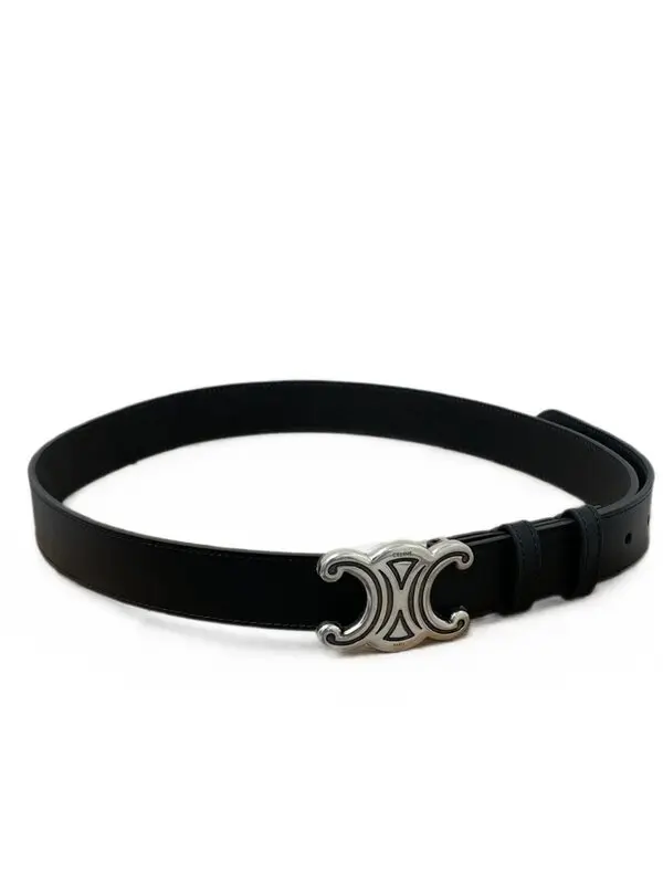 Celine Triomphe Leather Belt - Multicolor