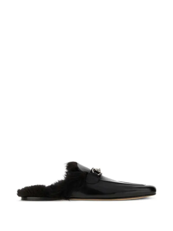 Gucci Leahter Slippers - Multicolor