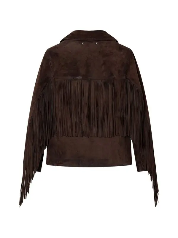 GOLDEN GOOSE Leahter Jacket - Multicolor