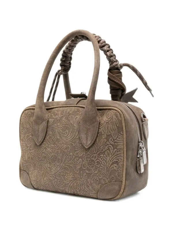 GOLDEN GOOSE Vita Suede Leather Handbag