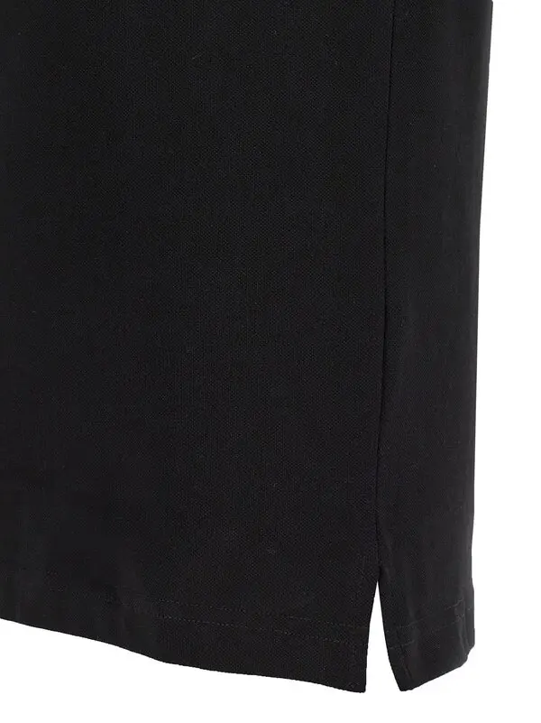 Dolce & Gabbana Embroidery Piquet Polo - Black