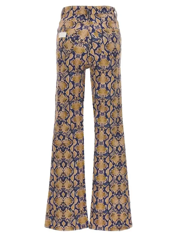 GANNI Python Jeans