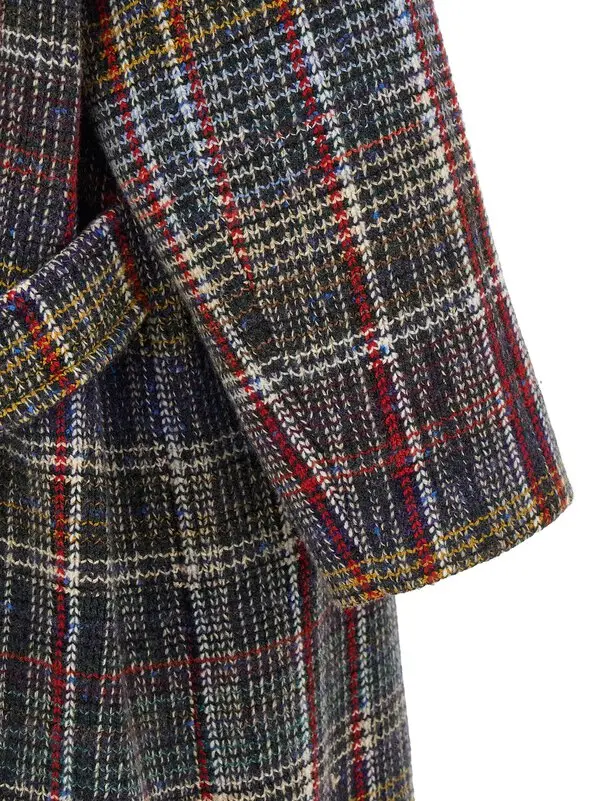 Missoni Raglan Over Coat - Multicolor