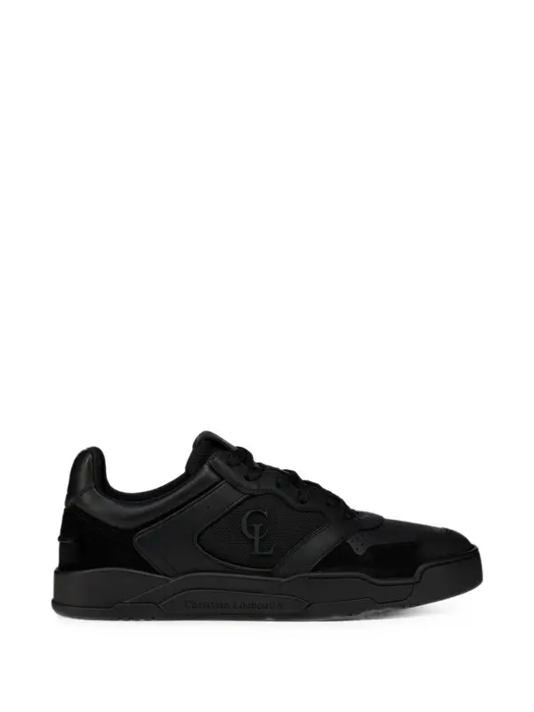 CHRISTIAN LOUBOUTIN Basketball 1 Retro Leather Sneakers - Multicolor