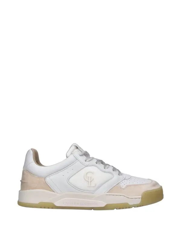 CHRISTIAN LOUBOUTIN Basketball 1 Retro Leather Sneakers - Multicolor