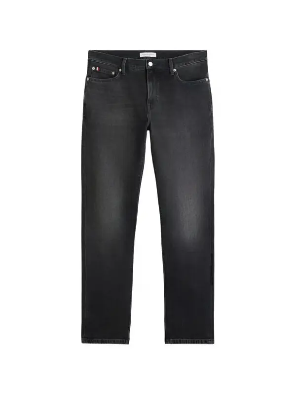 Tommy Hilfiger Faded-effect Slim-fit Jeans - Grey