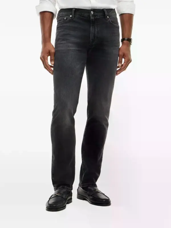 Tommy Hilfiger Faded-effect Slim-fit Jeans