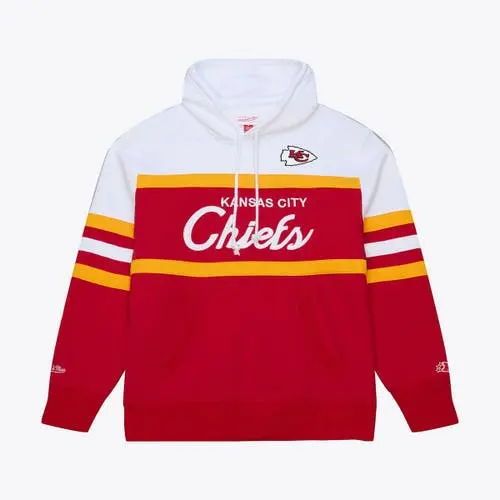 Mitchell & Ness Kansas City Chiefs Head Coach Hoodie - Red