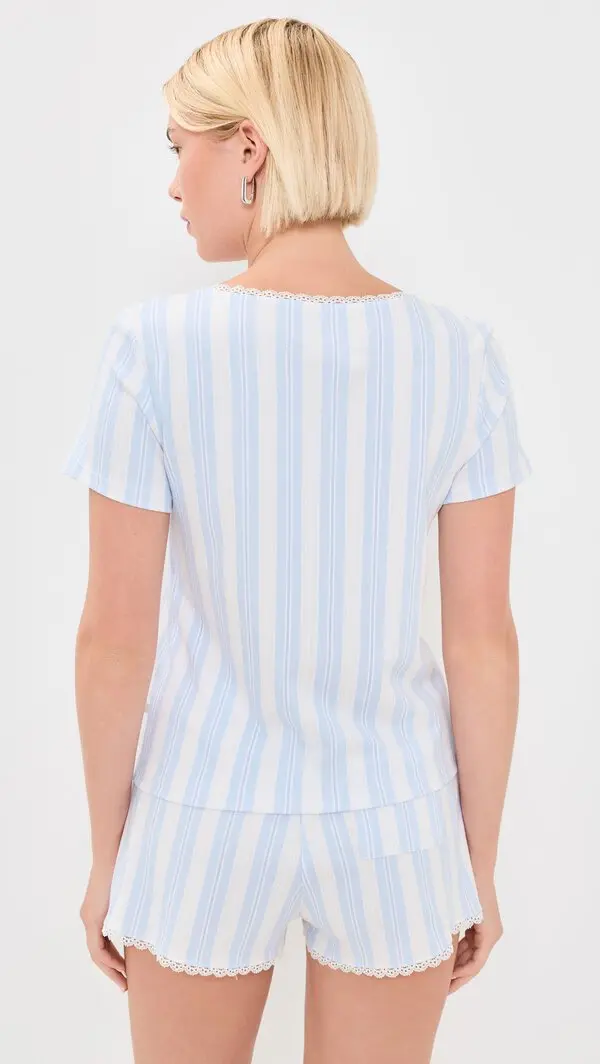 Morgan Lane Cozyland & Brunch Shorts Pajama Set