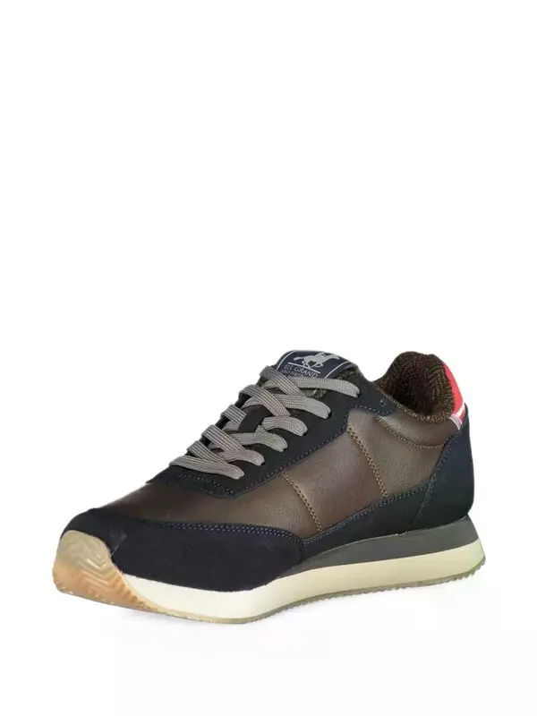 U.S. Grand Logo-patch Panelled Sneakers