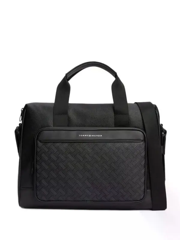 Tommy Hilfiger Basket-weave Shoulder Bag