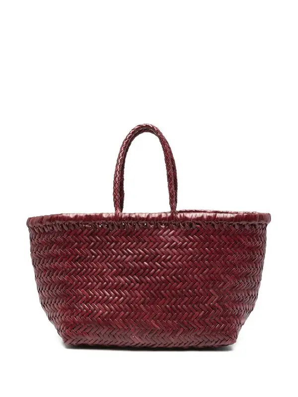 Dragon Diffusion Bamboo Triple Jump Small Basket Bag - Multicolor
