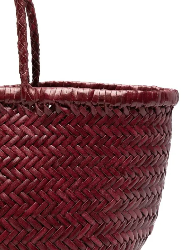 Dragon Diffusion Bamboo Triple Jump Small Basket Bag - Multicolor