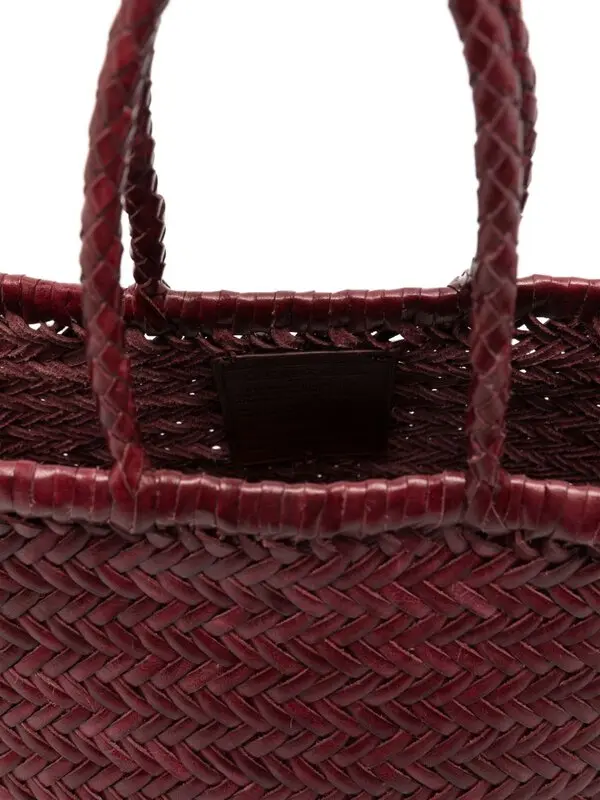 Dragon Diffusion Bamboo Triple Jump Small Basket Bag - Multicolor