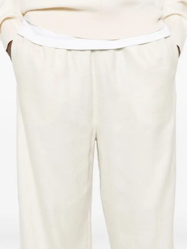 TOTEME Monogram Pajama Trousers - Multicolor
