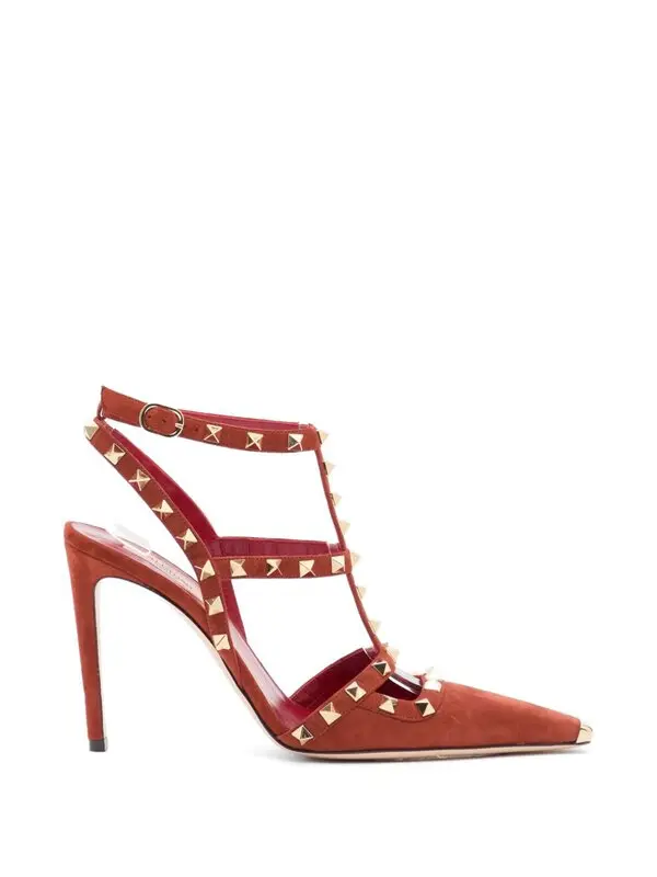 Valentino Garavani Rockstud Suede Leather Pumps - Multicolor