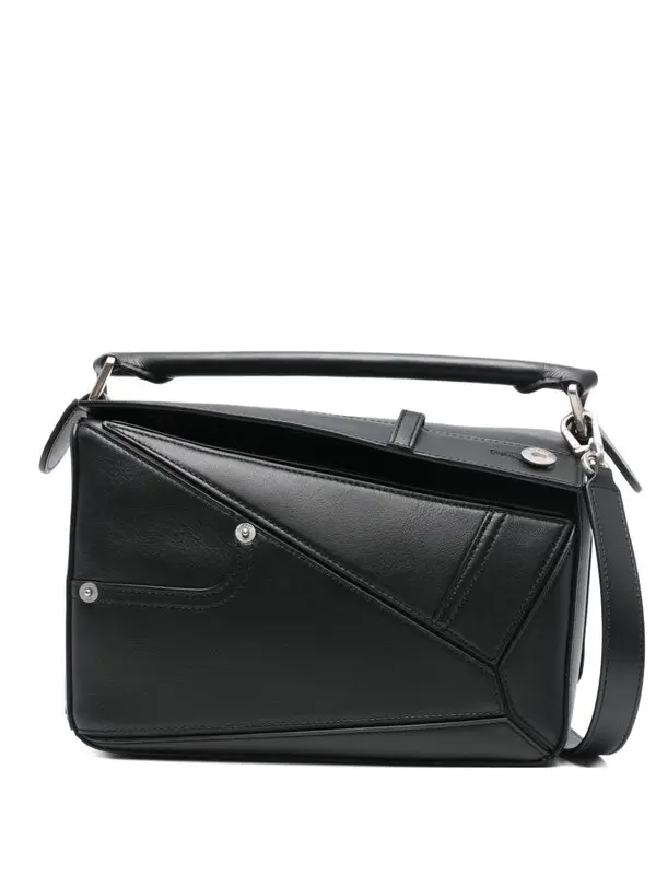 Loewe Puzzle Panta Small Leather Shoulder Bag - Multicolor