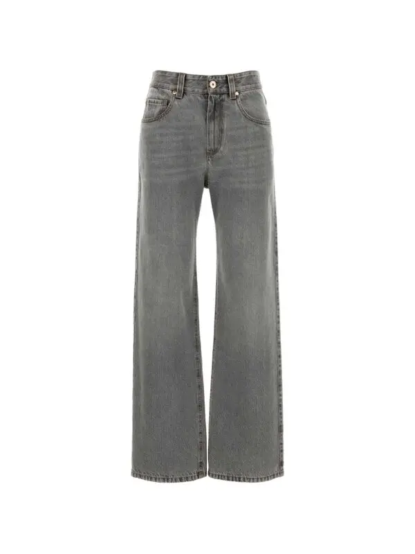 Brunello Cucinelli Denim Cotton Jeans - Multicolor