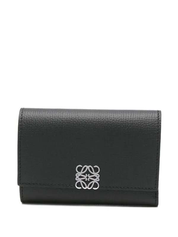 Loewe Anagram Leather Wallet - Multicolor