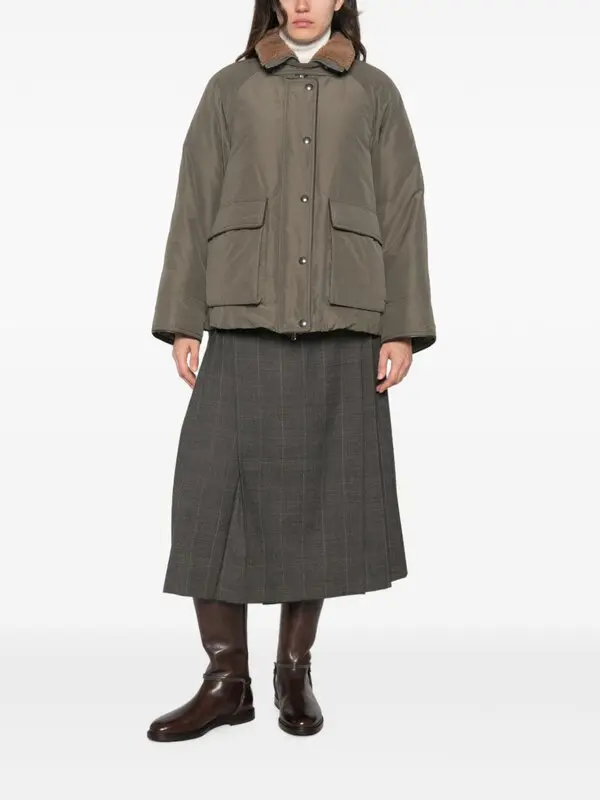 Brunello Cucinelli Nylon Short Down Jacket - Multicolor