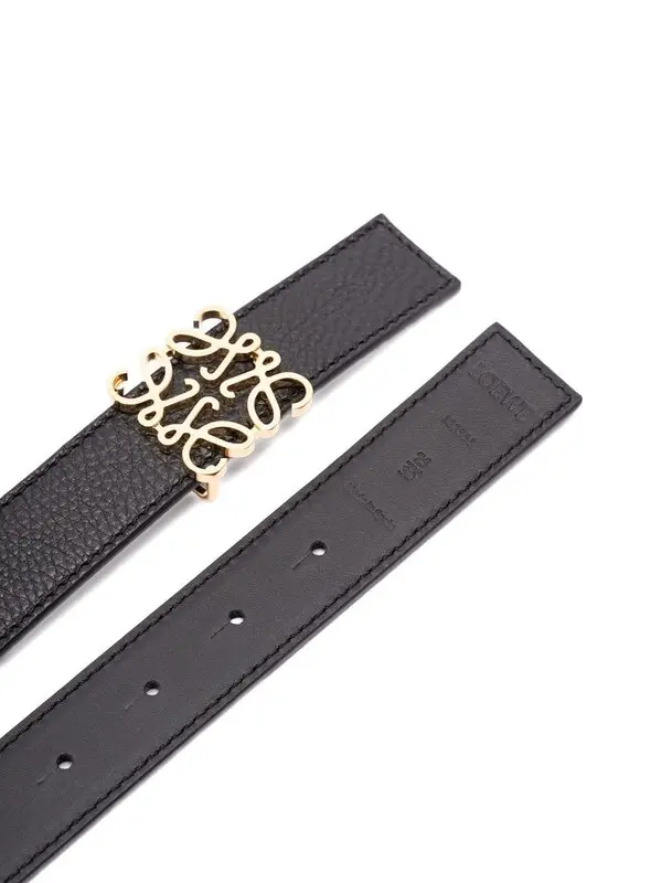 Loewe Anagram Leather Belt