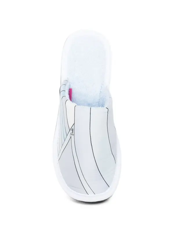 Emilio Pucci Silk Slippers