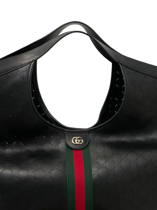 Gucci Giglio Large Leather Tote - Multicolor