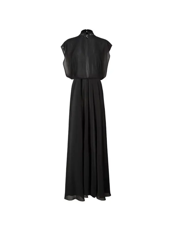 Fendi Silk Maxi Dress - Multicolor