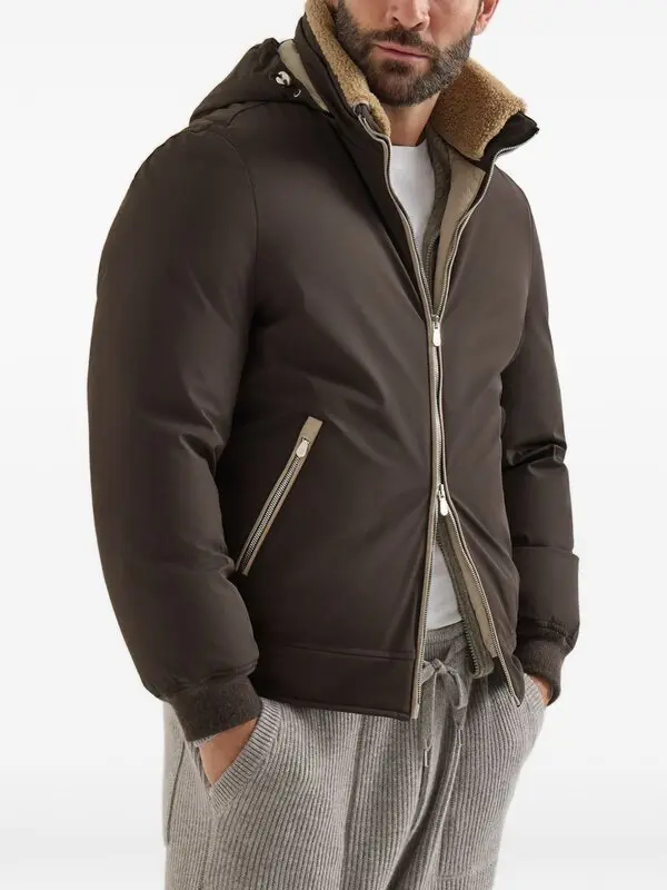 Brunello Cucinelli Nylon Short Down Vest - Multicolor