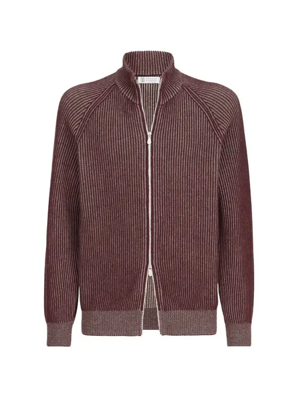Brunello Cucinelli Cashemre Cardigan - Multicolor