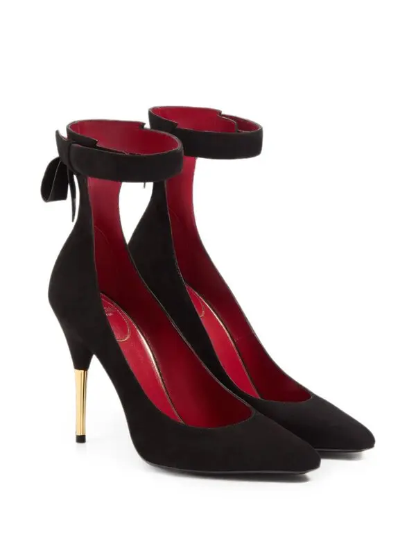 Valentino Garavani Fatale Suede Leather Pumps