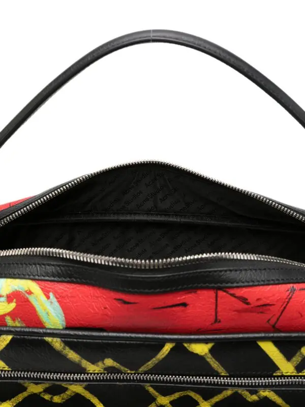 Acne Studios Camero Camera Punk Print Shoulder Bag