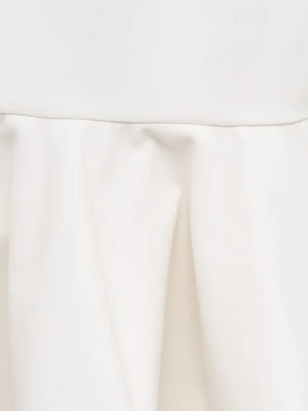 Jacquemus Peplum Midi Skirt