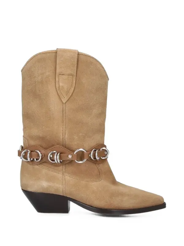Isabel Marant Étoile Duerto Leather Boots - Multicolor