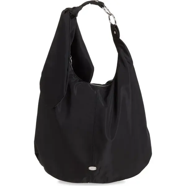DAMSON MADDER Gene Bow Hobo Bag - Black