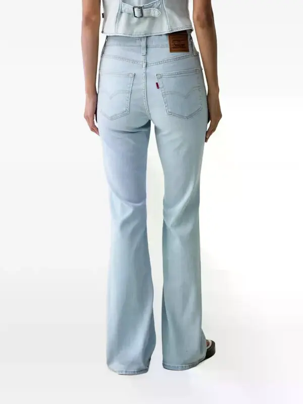 LEVI'S Faded Flared-leg Jeans