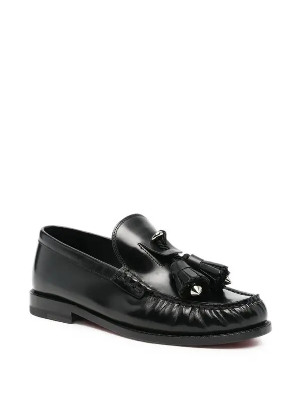 CHRISTIAN LOUBOUTIN Rochelle Leather Loafers - Multicolor