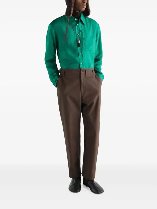 LEMAIRE Cotton Tapered Trousers
