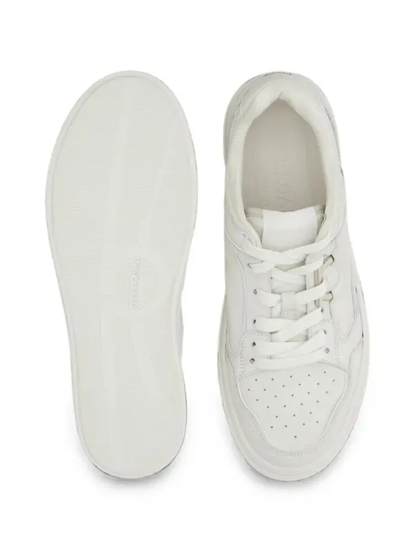 FERRAGAMO Leather Sneakers - Multicolor