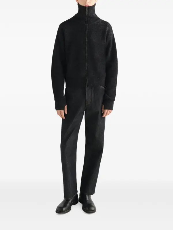 LEMAIRE Wool Zipped Cardigan