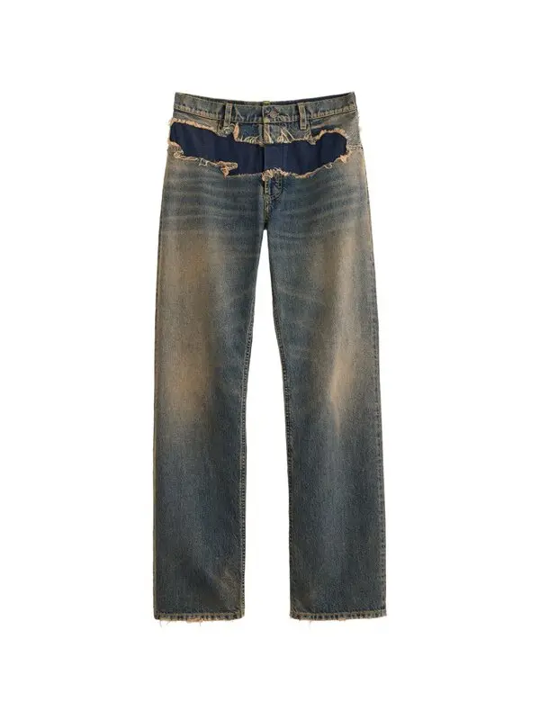 MAISON MARGIELA Denim Cotton Jeans - Multicolor