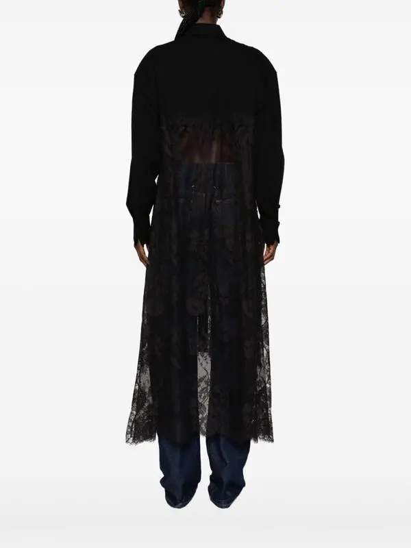 Zimmermann Valiant Lace Wool Shirt