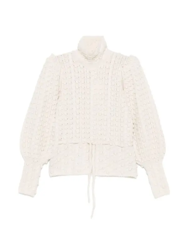 Zimmermann Valiant Wool Turtle-neck Sweater - Multicolor