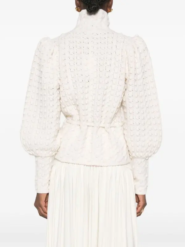 Zimmermann Valiant Wool Turtle-neck Sweater