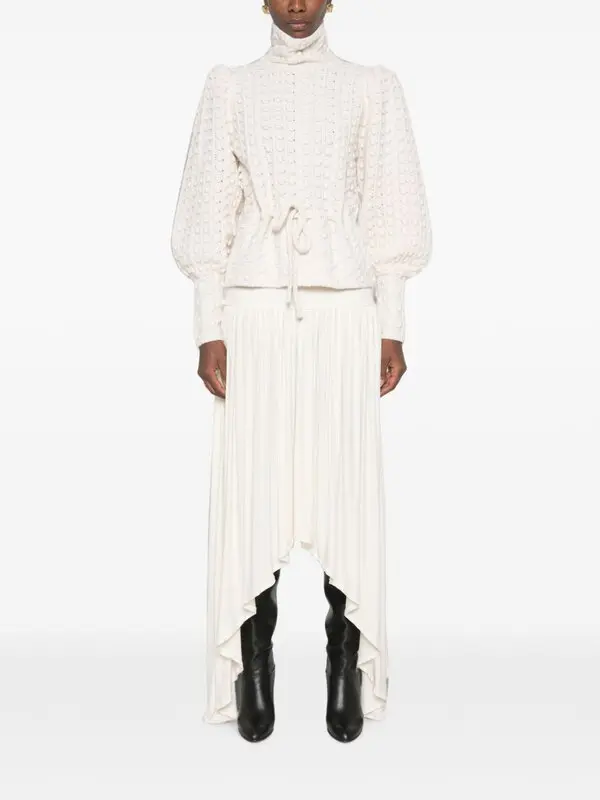 Zimmermann Valiant Wool Turtle-neck Sweater