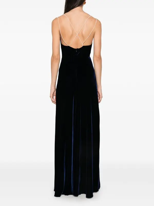 FORTE_FORTE Velvet Long Dress