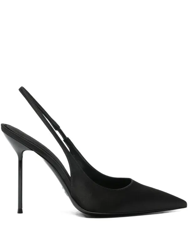 Paris Texas Lidia Leather Slingback Pumps - Multicolor