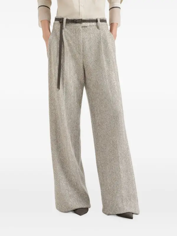 Brunello Cucinelli Wide-leg Trousers